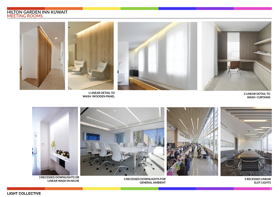 Hilton Garden Inn – Kuwait | Design of light | Light Collective